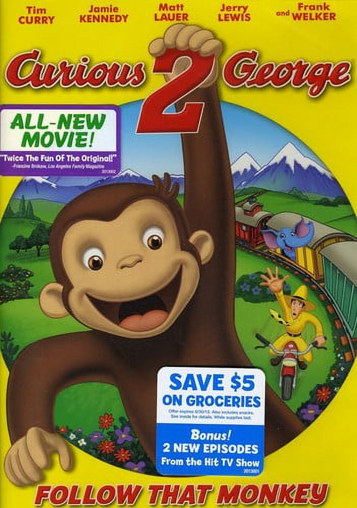 Curious George 2: Follow That Monkey (DVD), Universal Studios ...