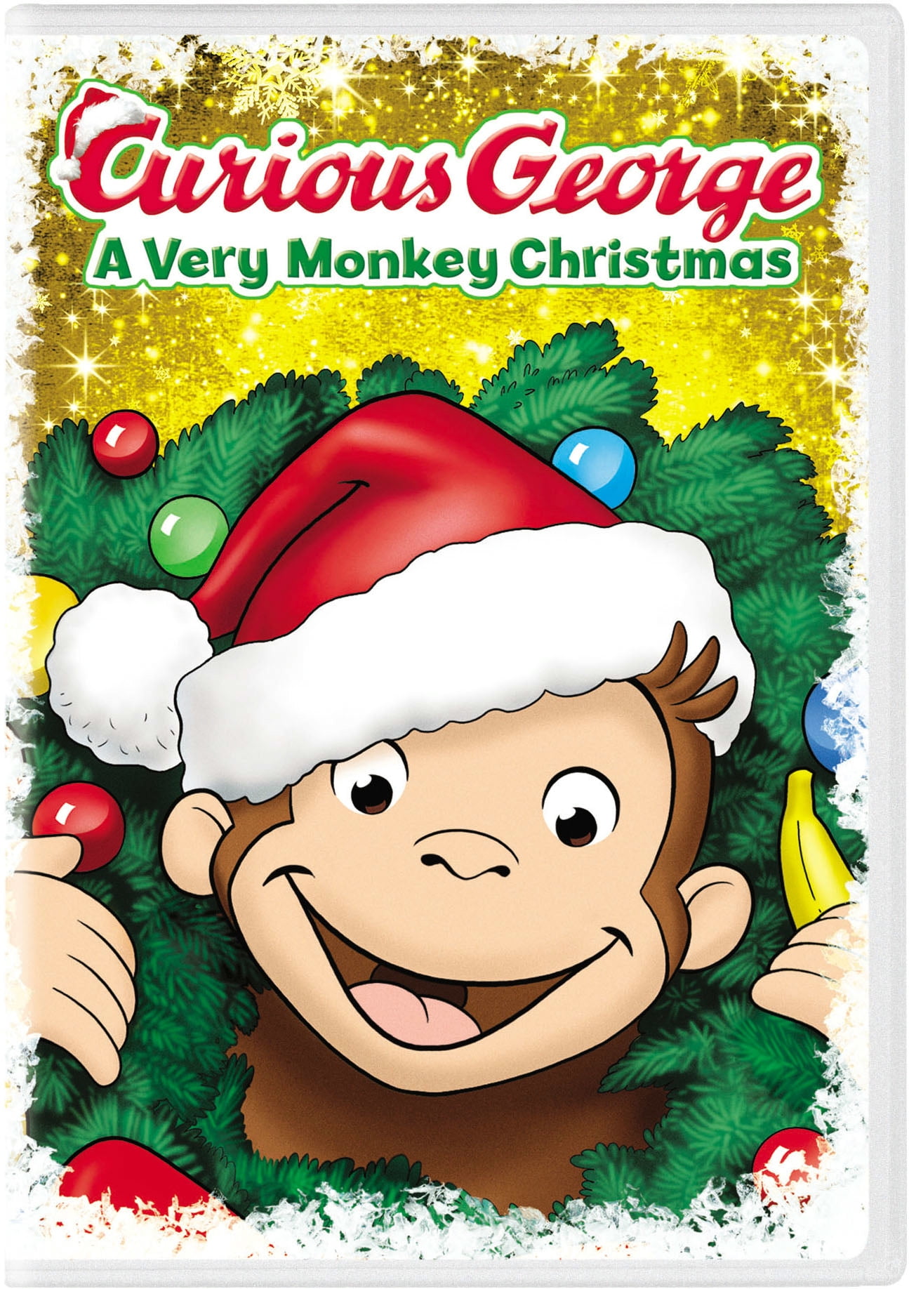 Curious George: A Very Monkey Christmas [DVD] - Walmart.com