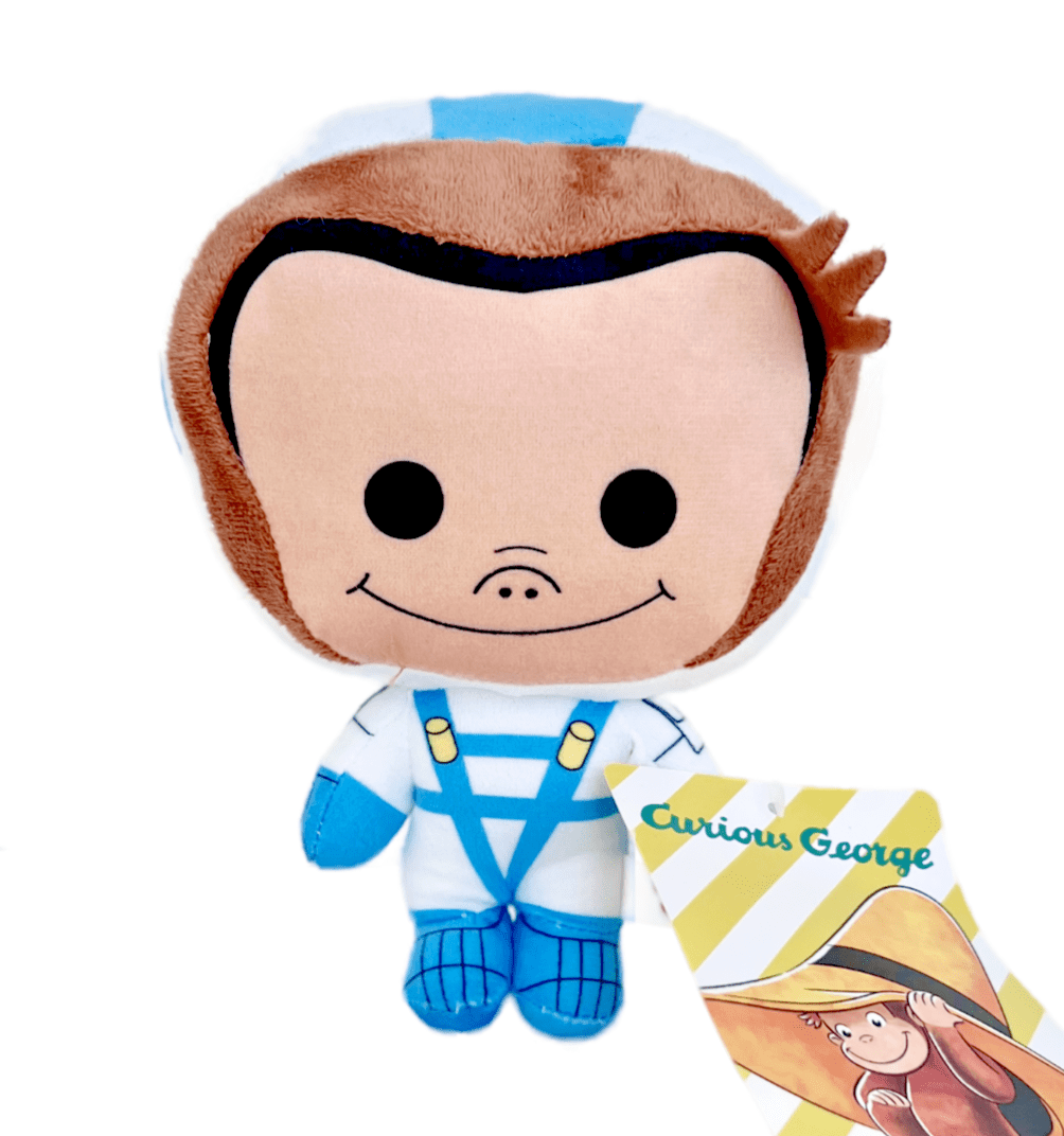 Curious George Astronaut Costume 6" Plush Rare Monkey Doll - Walmart.com