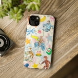 Curious George Cartoon Monkey Case Compatible with iPhone 11 through 16 ...
