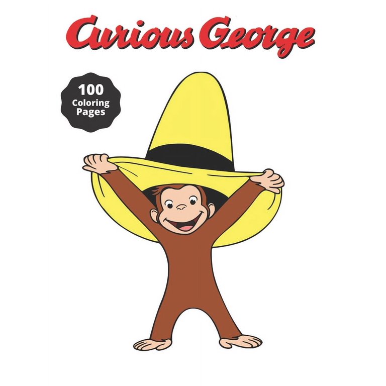 curious george coloring pages images witch