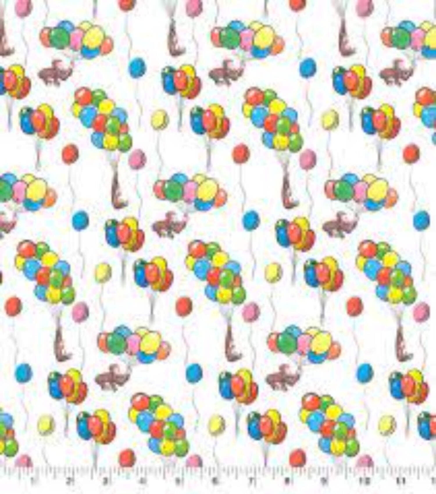 Curious George Cotton Fabric - Walmart.com
