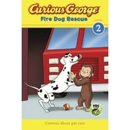 Curious George and the Firefighters (Board Book) - Walmart.com