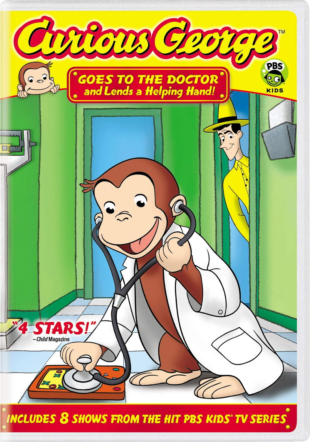 Curious George: Curious George: Goes to the Doctor and Lends a Helping ...