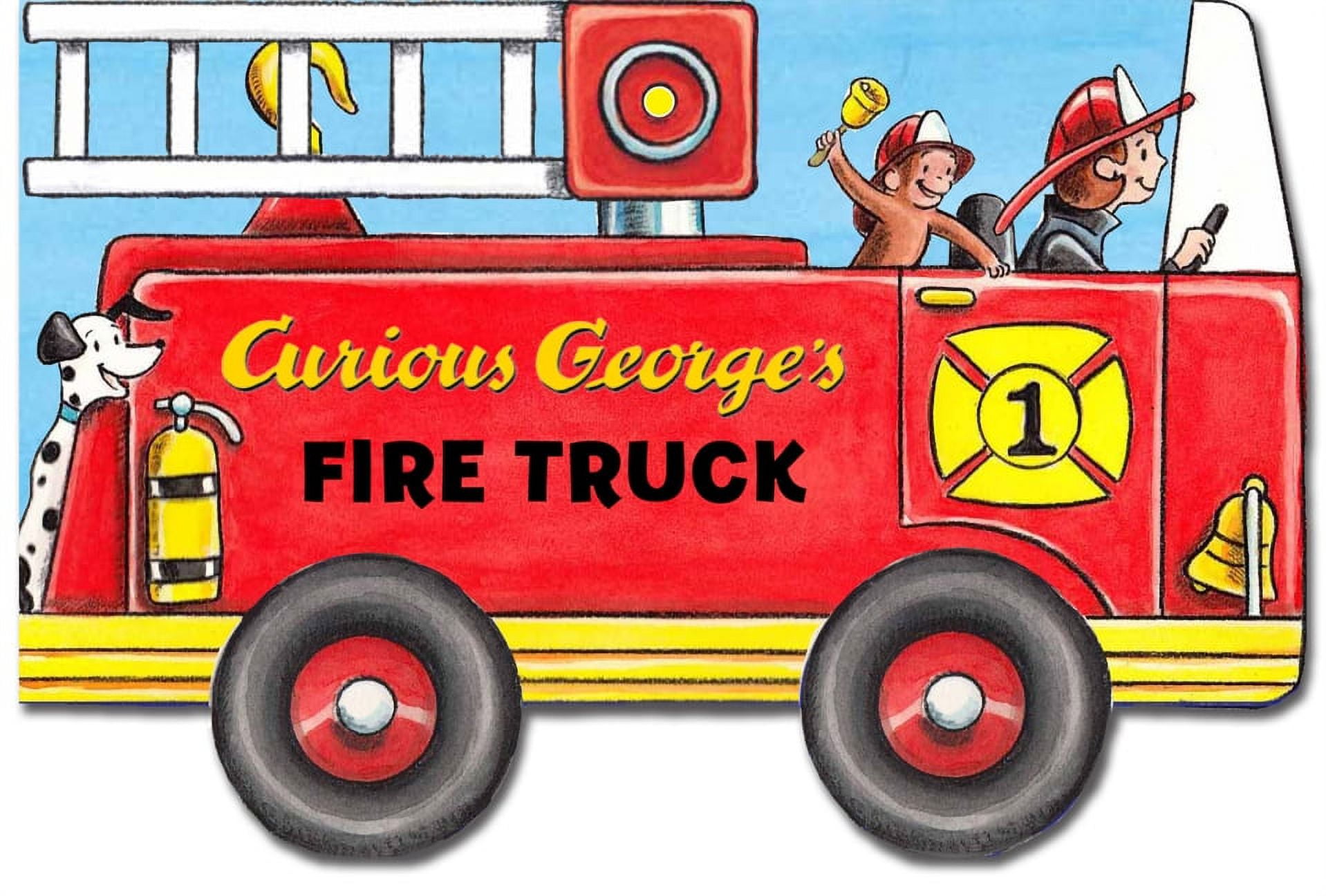 Curious George Curious George's Fire Truck, (Board Book) - Walmart.com