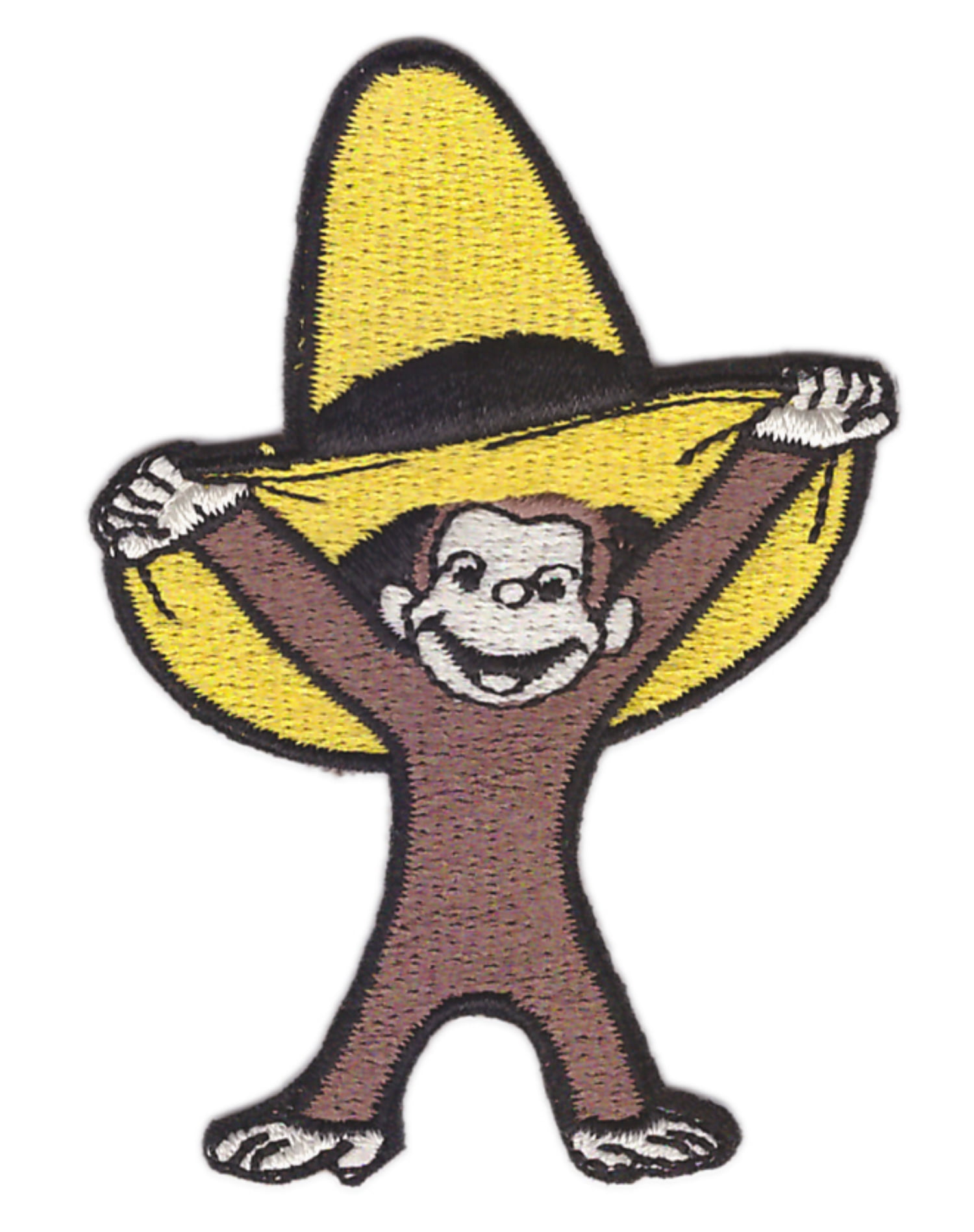 Curious George Embroidered Sew/Iron On Patch - Walmart.com