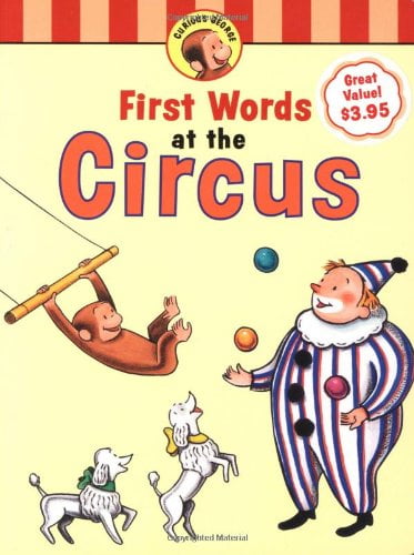Pre-Owned Curious George First Words at the Circus (Curious George ...