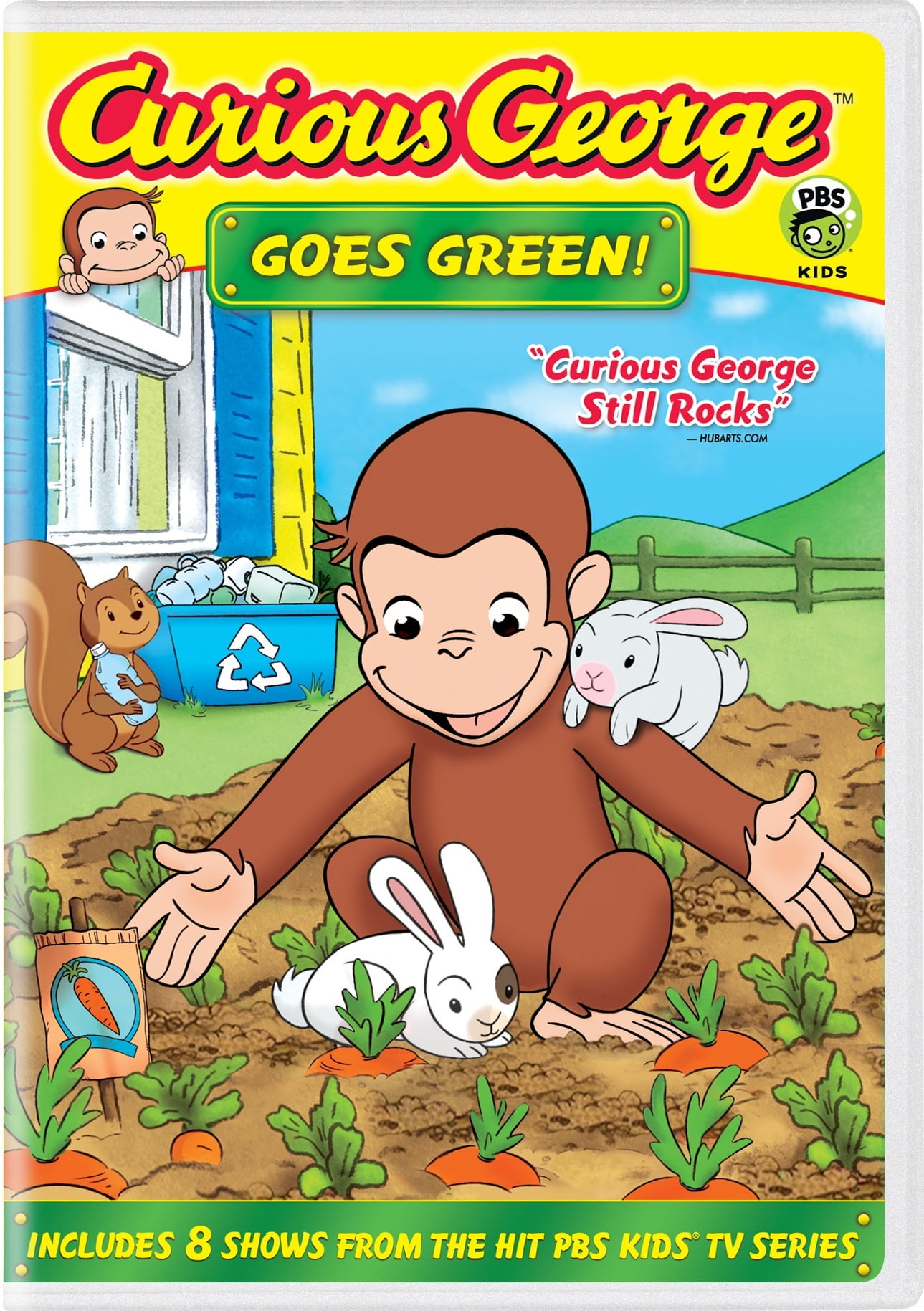Curious George: Goes Green! [DVD] - Walmart.com