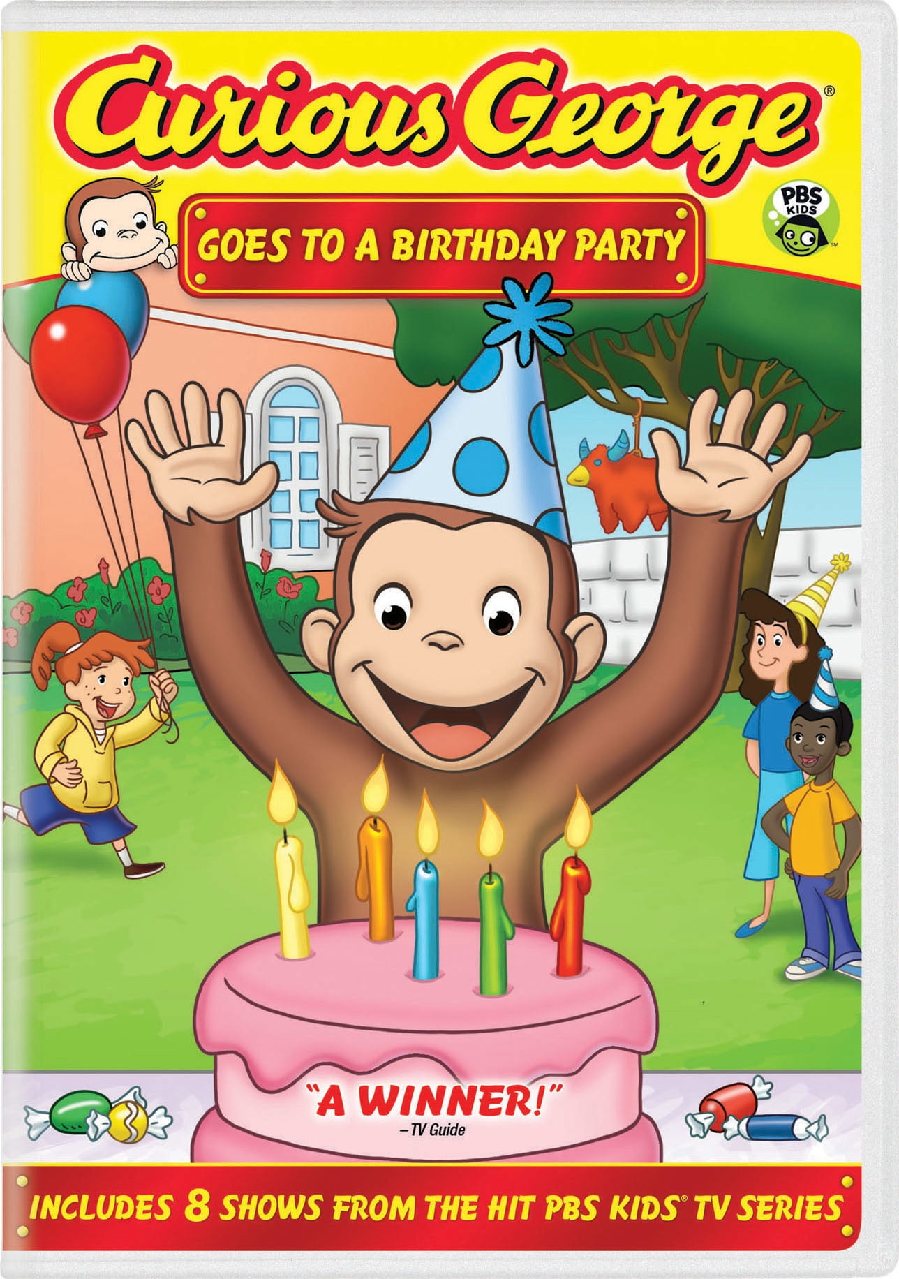 Universal Studios: Fun Curious George Movie - Goes to a Birthday Party ...