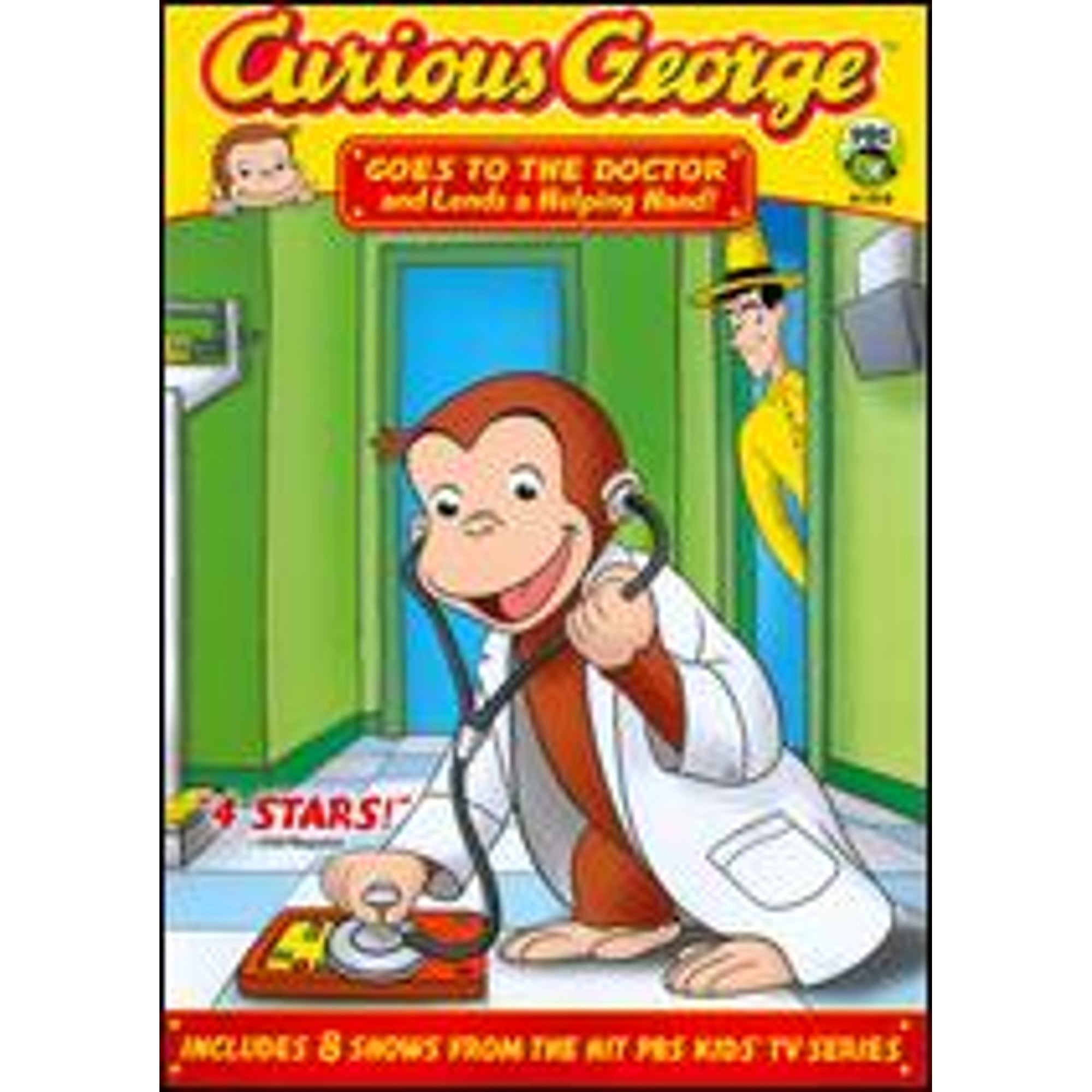 Pre-Owned Curious George: Goes to the Doctor and George Lends a Helping ...