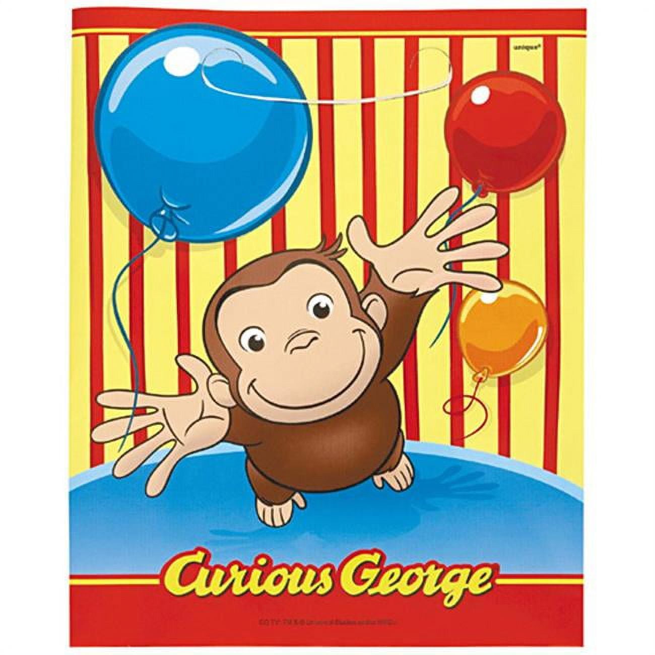 Curious George Goodie Bags, 8ct - Walmart.com