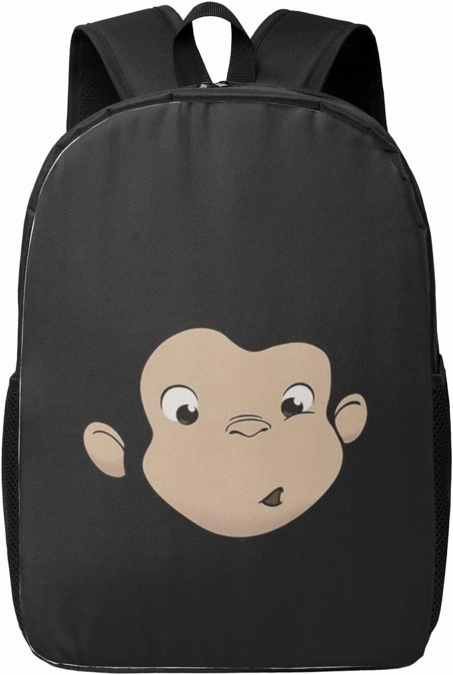 Curious George Lightweight Backpack Casual Daypack Large Capacity ...
