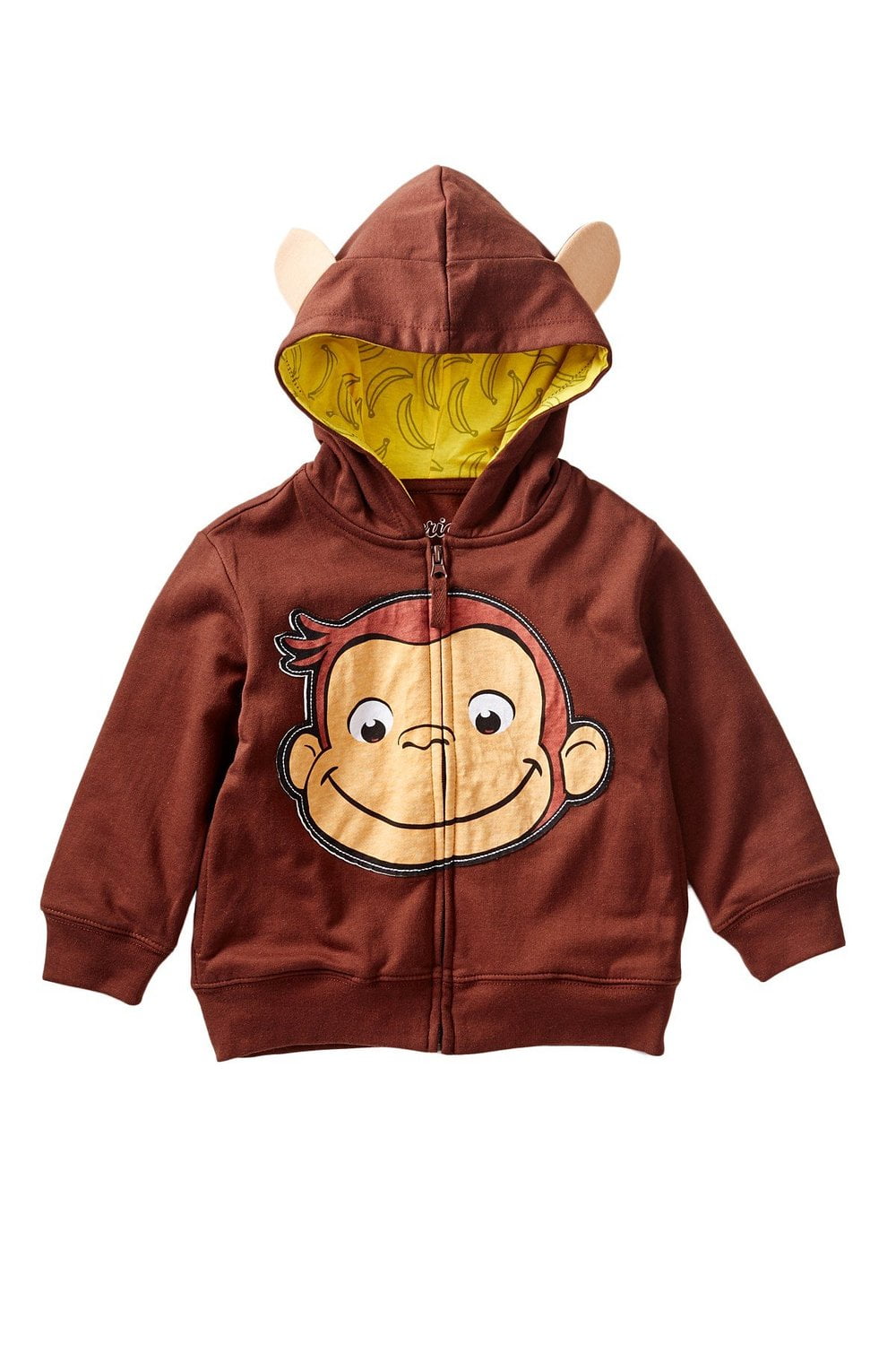Curious George Toddler Boys' Character Hoodie - Walmart.com