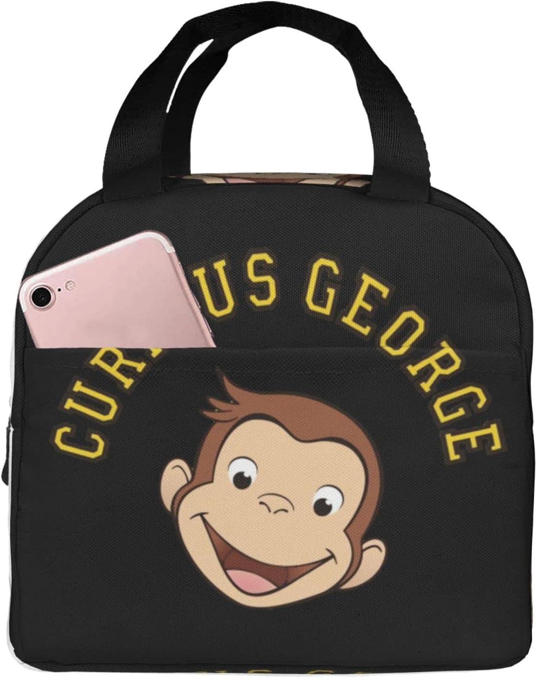 Curious George Lunch Bag,Lunch Box Waterproof Lunch Container for ...