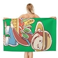 Curious George Monkey Beach Quick Drying Towel, vibrant, lightweight ...