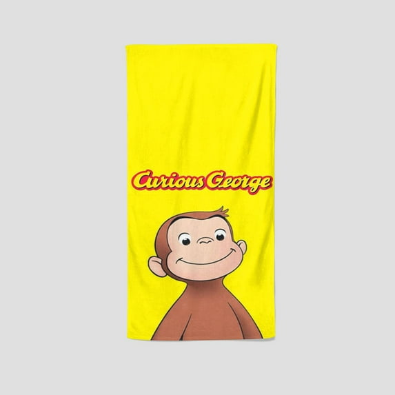 Curious George Monkey has designed a one-of-a-kind towel, making it an ...