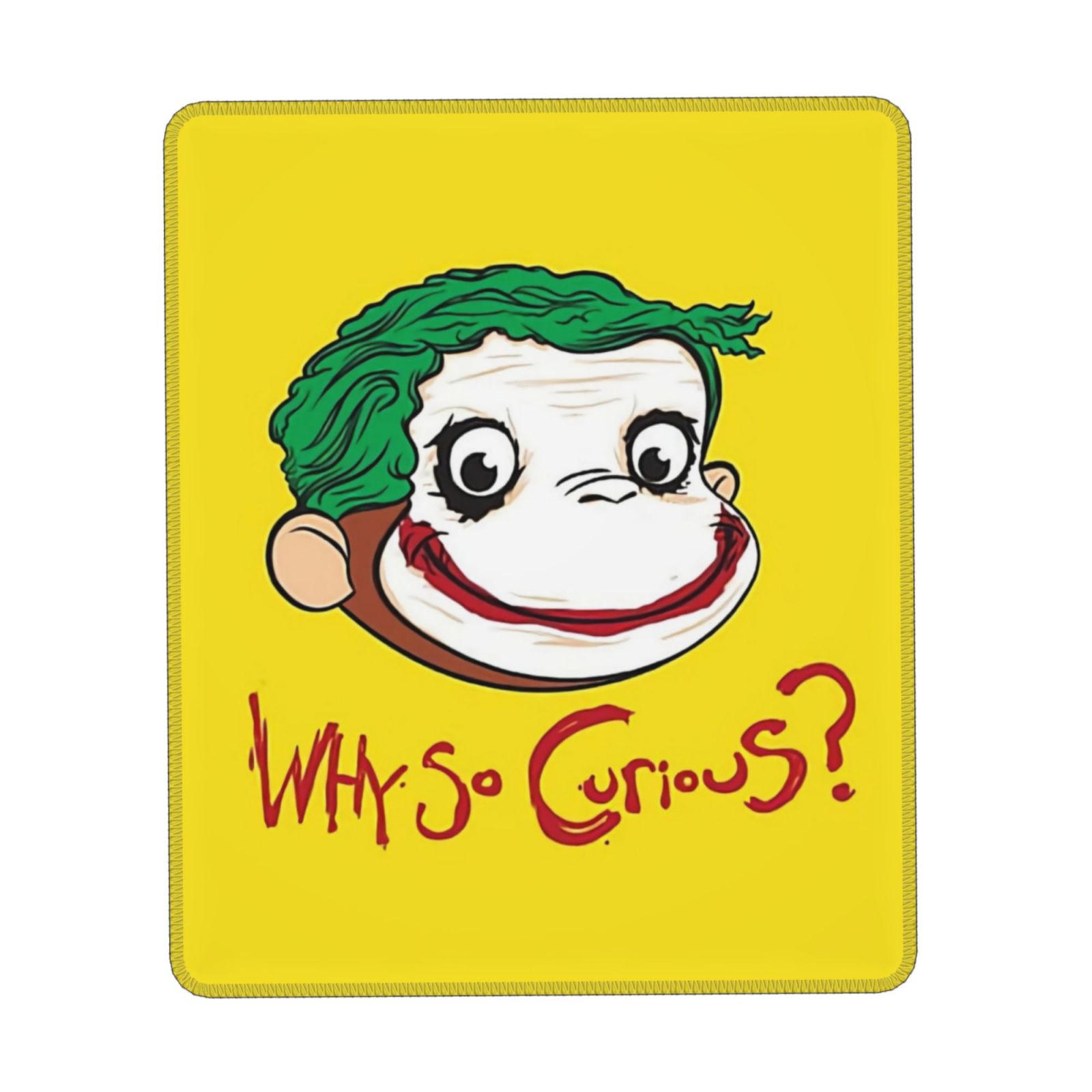 Curious George Mouse Pad Personalized Gaming Mouse Mat With Stitched ...