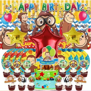 Curious George Cake Topper Set Curious George Cake Topper; Curious