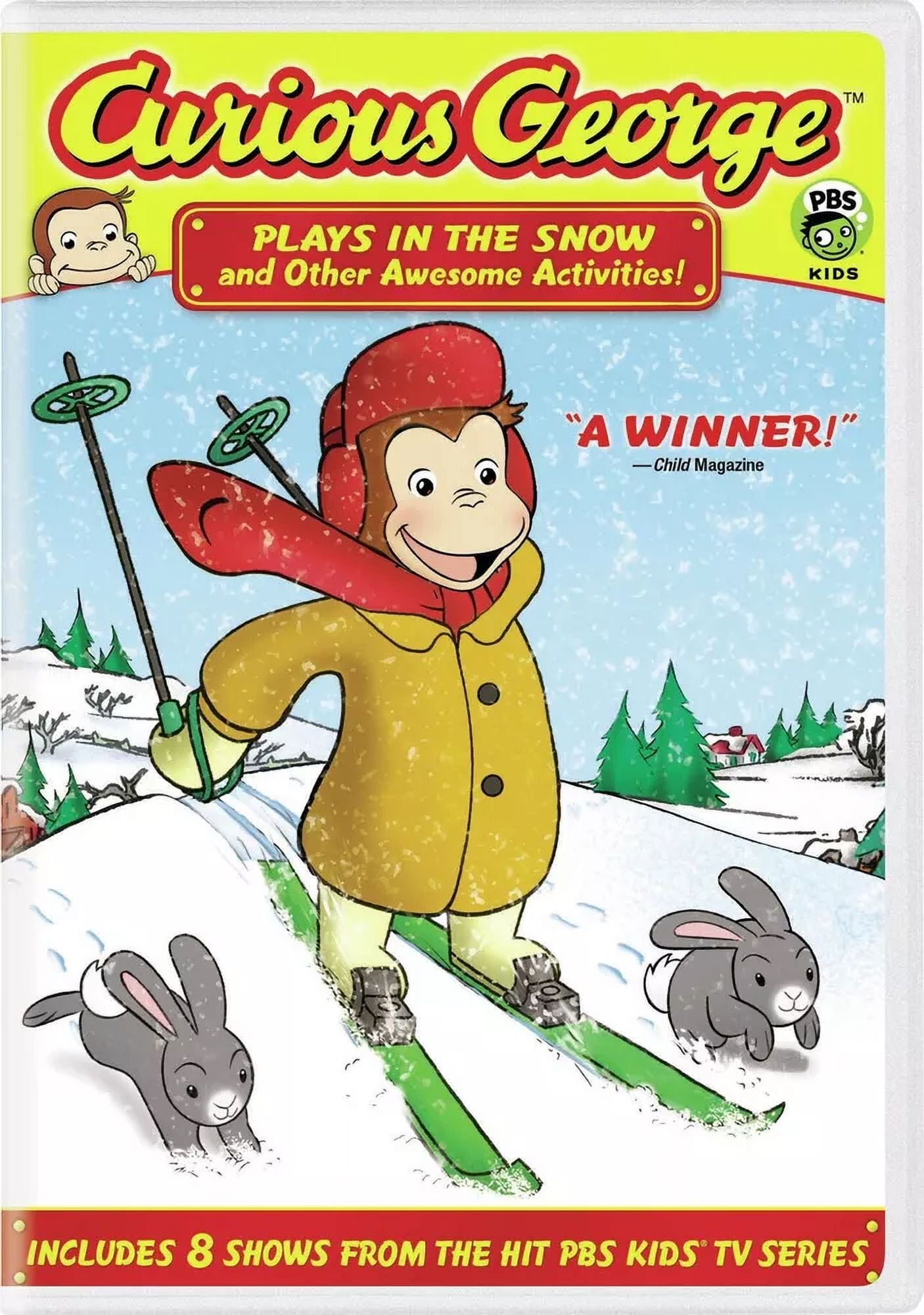 Curious George Plays in the Snow and Other Awesome Activities! D-V-D ...