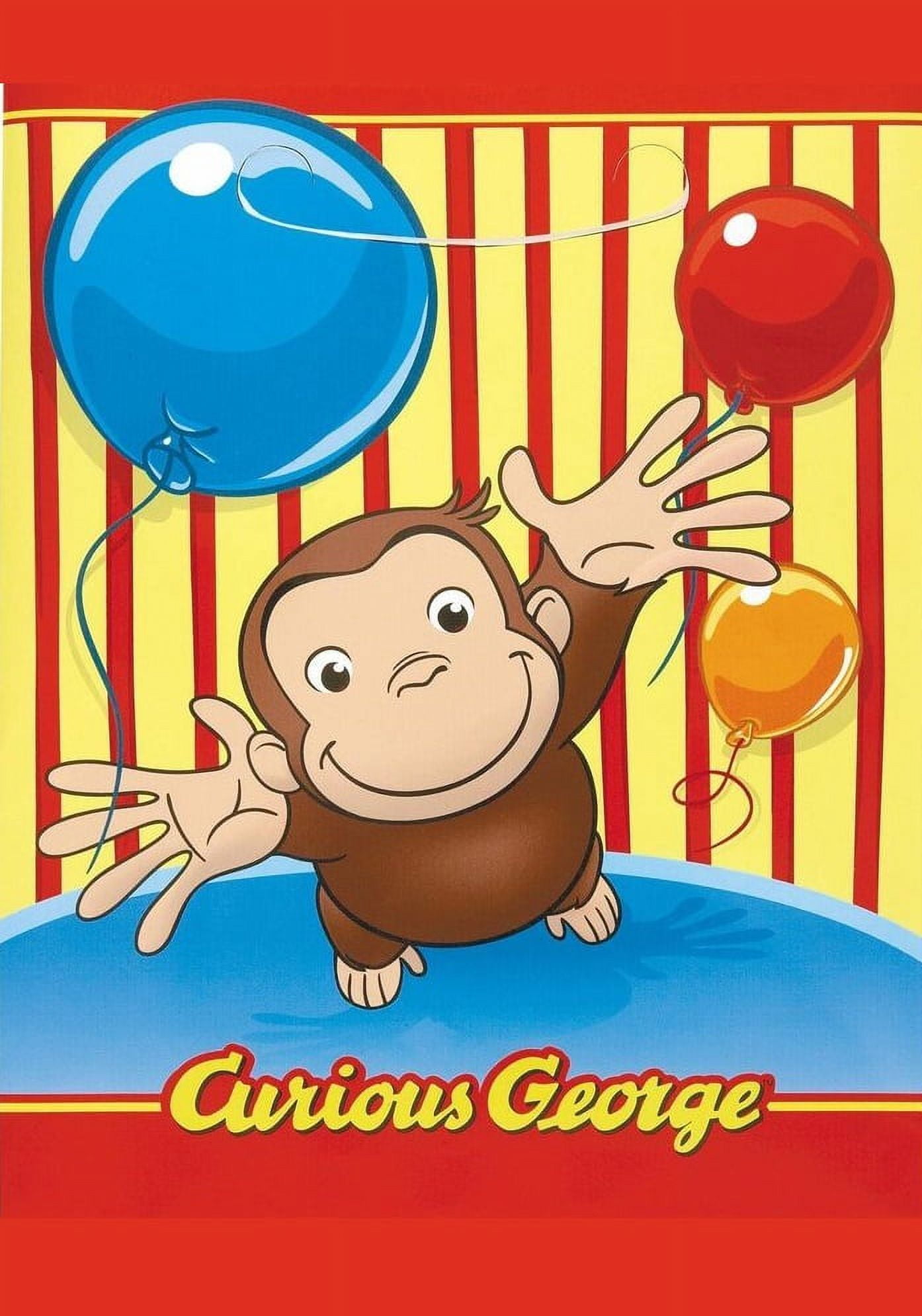 Curious George Red Edible Frosting Image Cake Topper 1/4 Sheet ...