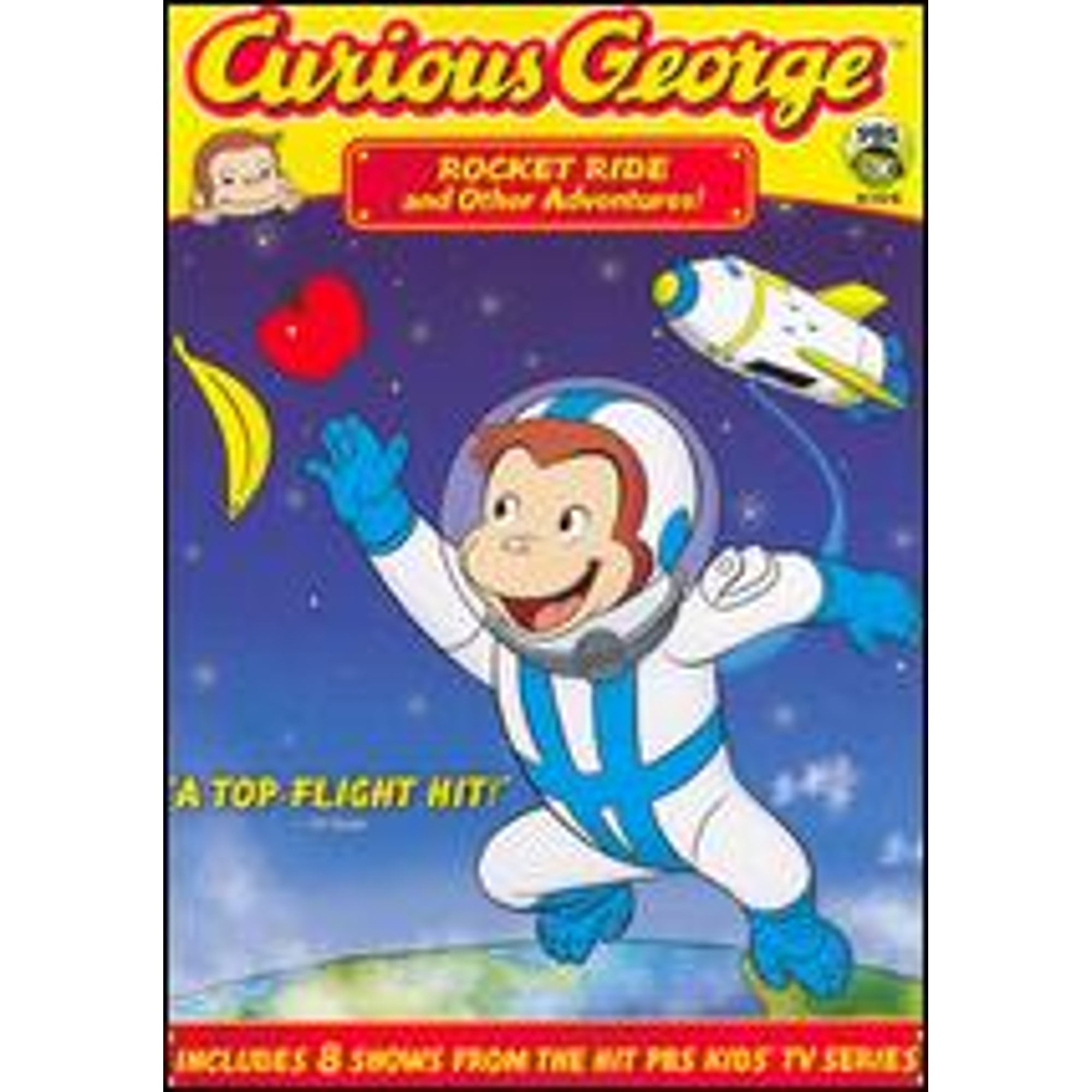 Pre-Owned Curious George: Rocket Ride and Other Adventures (DVD ...