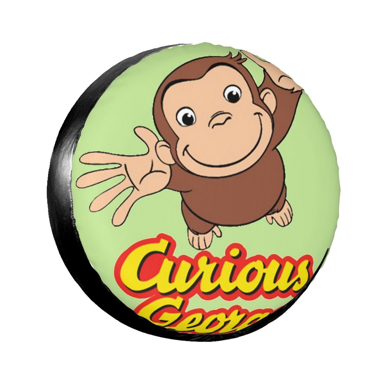 Curious George Spare Tire Cover, Weatherproof Dust-Proof Universal ...