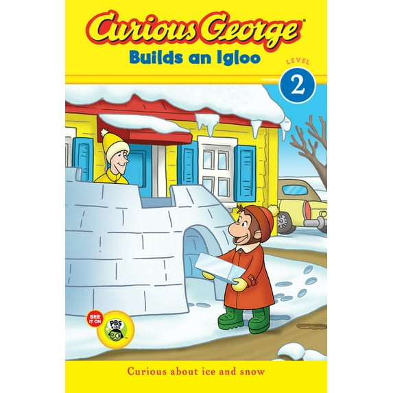 Curious George TV Curious George Builds an Igloo: A Winter and Holiday Book for Kids, (Paperback ...