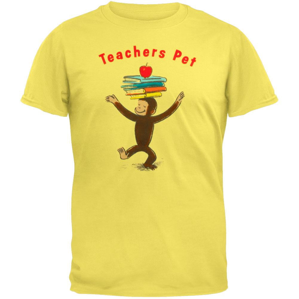 Curious George - Teacher's Pet Youth T-Shirt - Youth Large - Walmart.com