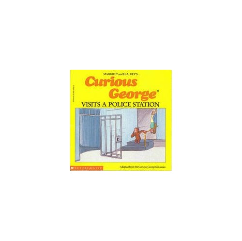 Pre-Owned Curious George Visits the Police Station (Paperback ...