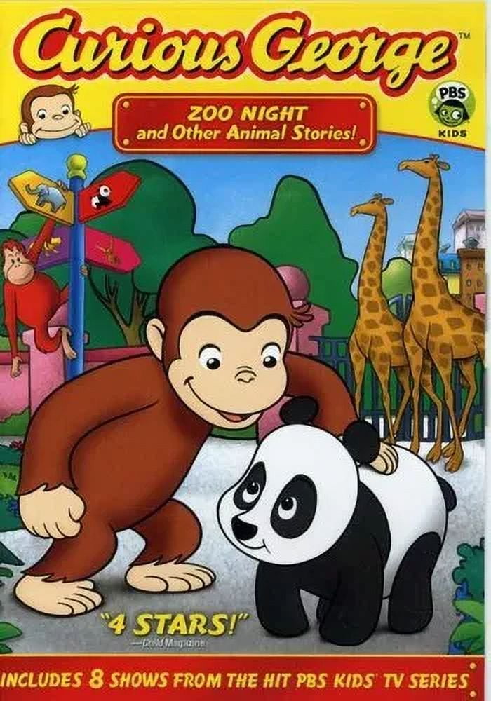 Curious George: Zooight and Other Animal Stories!Full Frame Slip | D ...