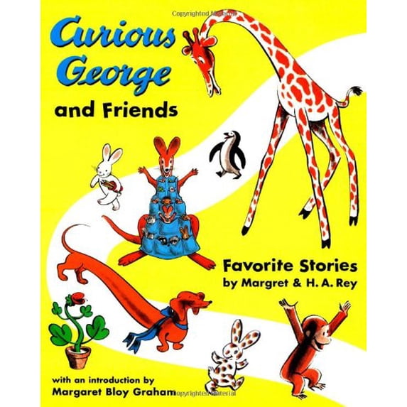 Pre-Owned Curious George and Friends: Favorite Stories (Hardcover ...
