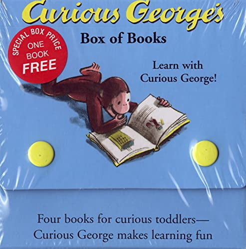 Pre-Owned Curious George Boxed Board Set Paperback - Walmart.com