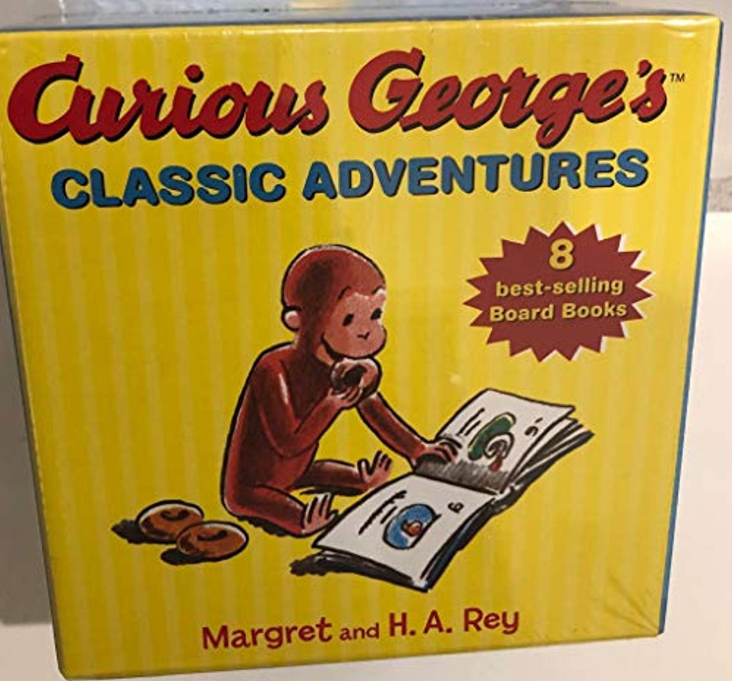 Curious George's Classic Adventures 8 Books Collection: 1 to 10 and ...
