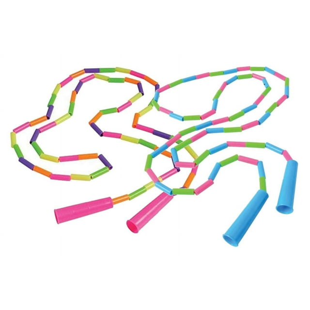 Curious Minds Busy 2 Plastic Jointed Bead Jump Rope - Classic Outside ...