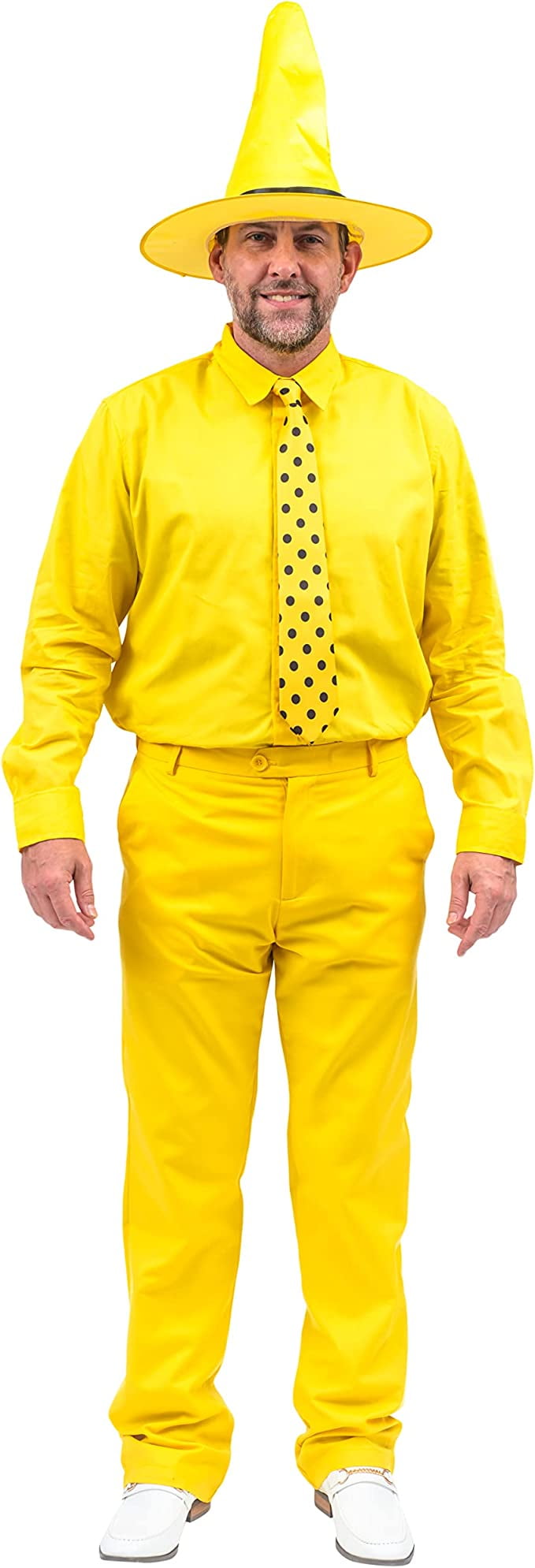 Curious Monkey Man in The Yellow Hat Costume Halloween Costume Cosplay ...