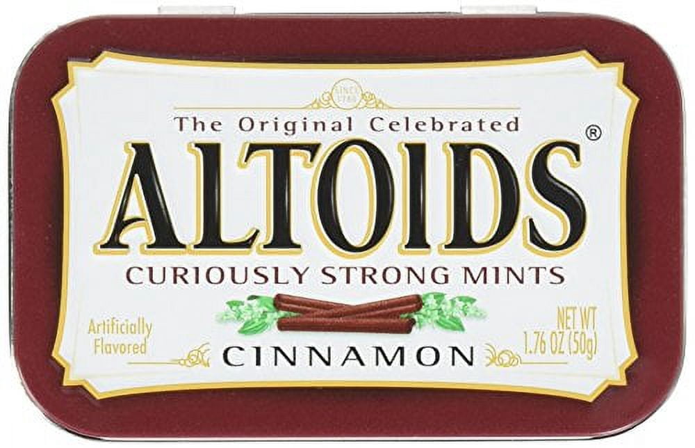 Curiously Strong Mints, Cinnamon, 1.76oz Per Tin, 6 Tin Pack - Walmart.com