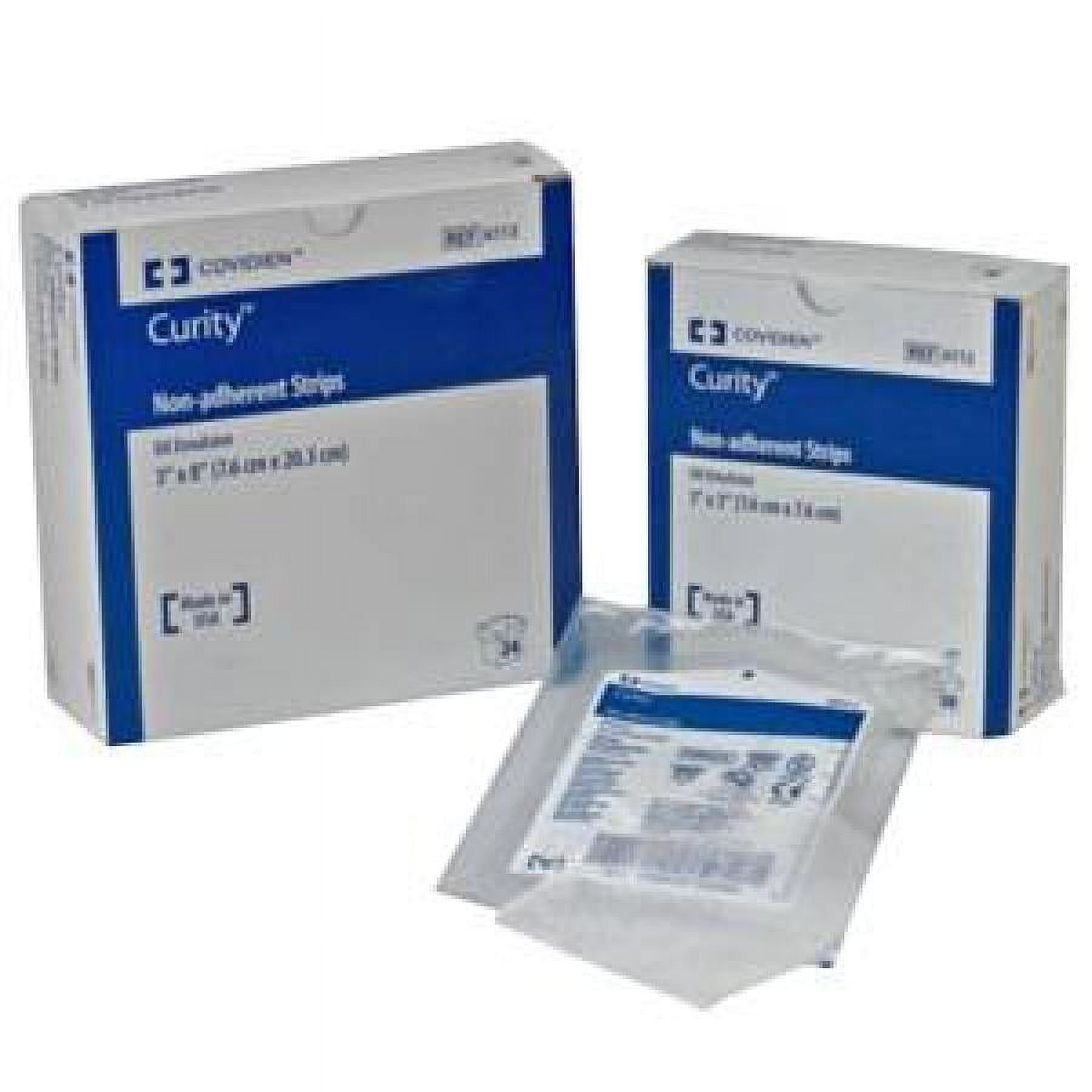 Curity Non-adherent Oil Emulsion Gauze Strip - Mesh/Knitted Fabric, 3x3 ...