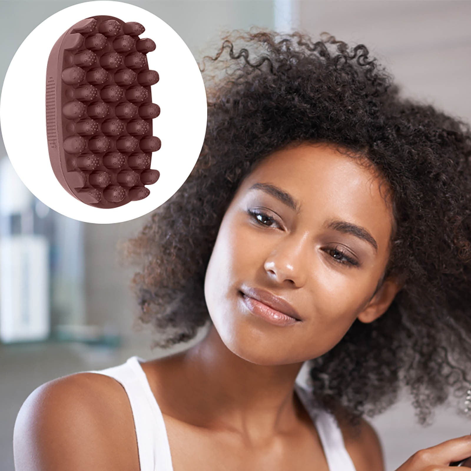 Curl Brush Care Detangling And Styling Tool For Natural Curly Hair ...