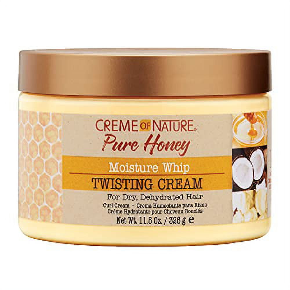 Curl Cream for Curly Hair by Creme of Nature, Moisture Whip Twisting ...