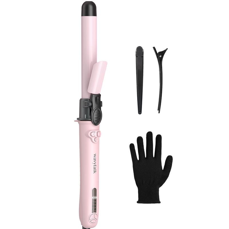 Curl Cycle, Auto Rotating Curling Iron 1 Inch, Self-Spinning Barrel ...