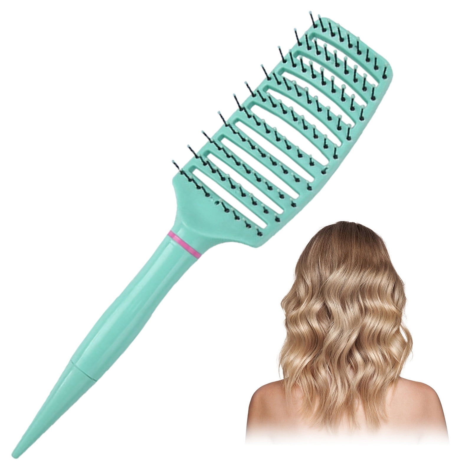Curl Defining Brush Comb New Vented Hair Brush Curly Hair Brush Define ...