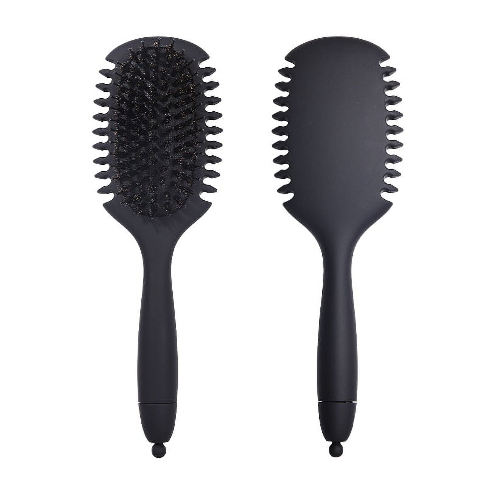 Curl Defining Brush Hair Comb Boar Bristle Define Styling Brush Curly ...