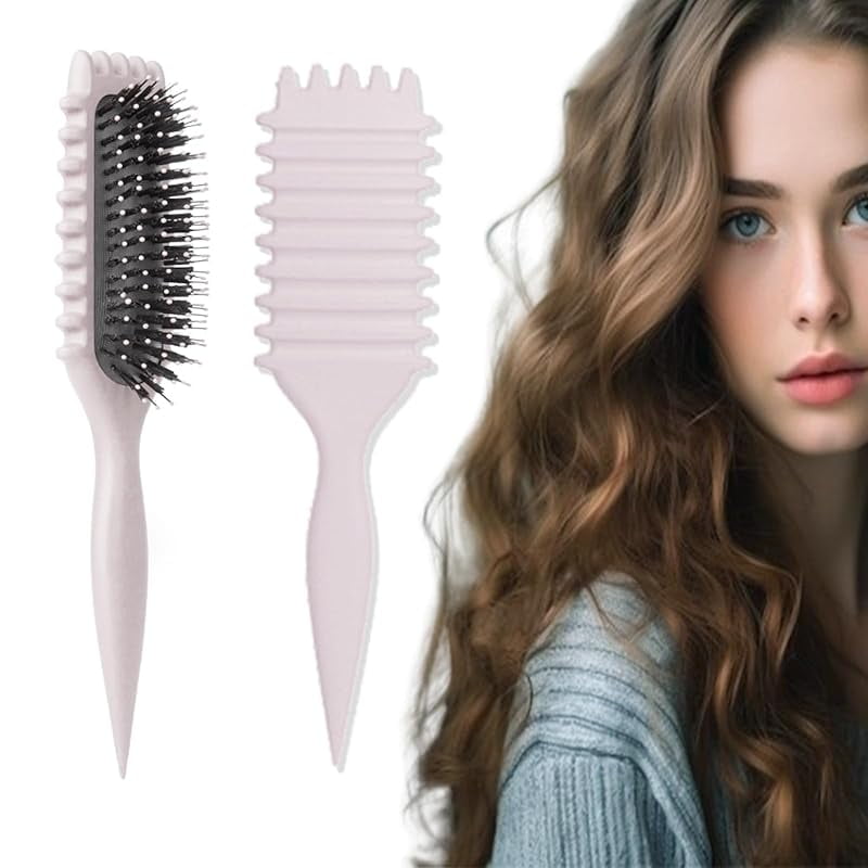 Curl Defining Brush, Multi Purpose Styling Brush for Separating ...