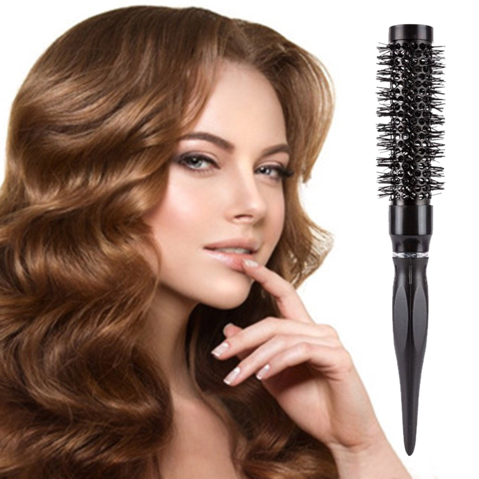 Curl Defining Brush for Men and Women - Styling Hair Brush with Prongs ...