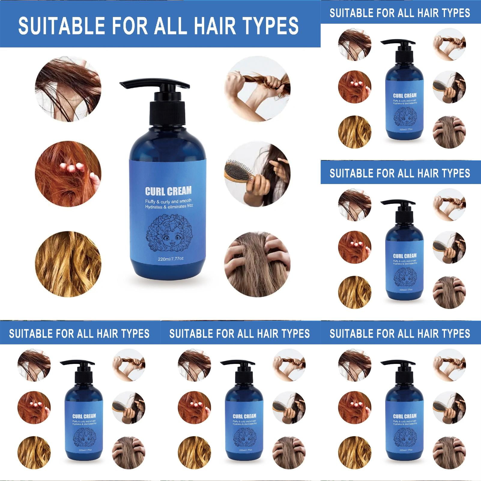 Curl Defining Moisturizing Curly Hair Products Smoothing Curl For Curly ...