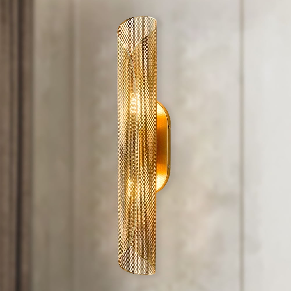 Curl Perforated Sconce (2- Light) - Walmart.com