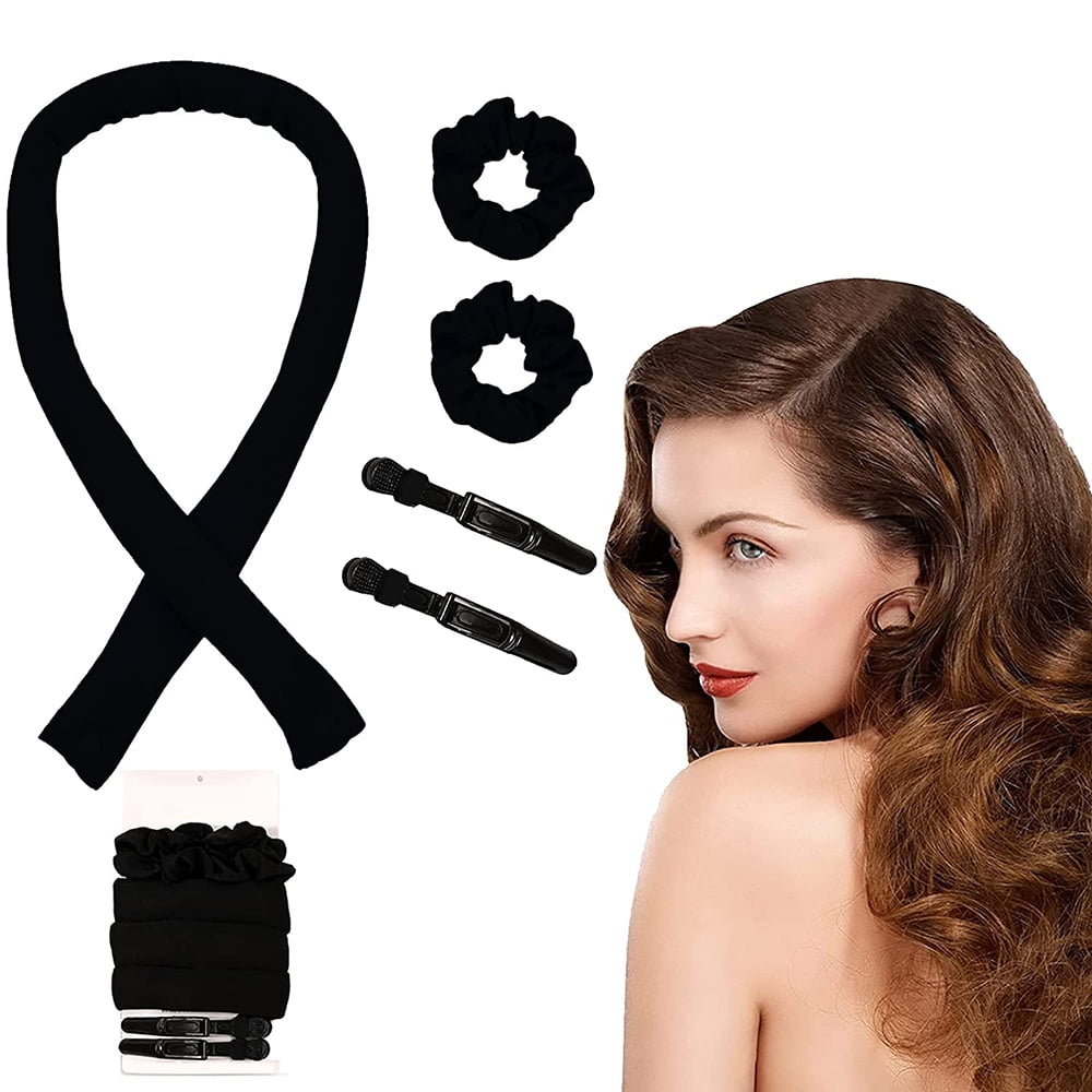 Curl Tape, Adjustable Hair Bun With Elastic Band For Natural Tousled ...