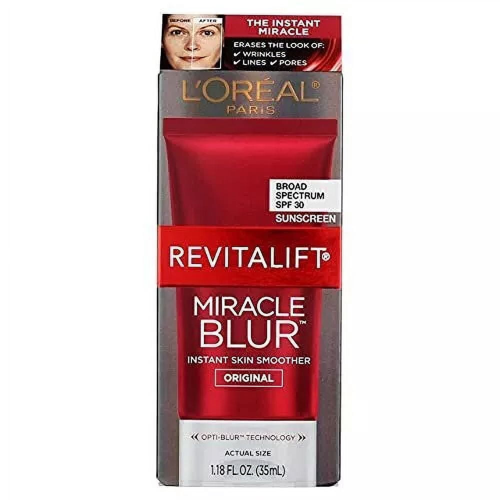 CurlIQ 2 Pack Loreal Revitalift Miracle Blur Instant Skin Smoother ...