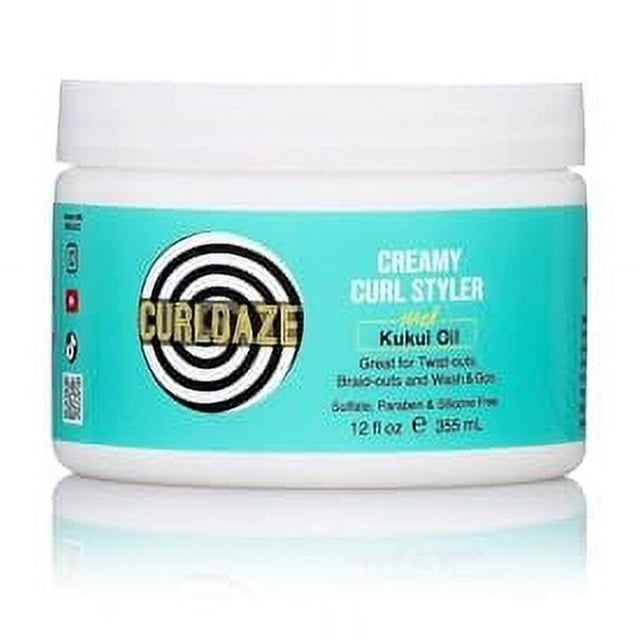 Curldaze Creamy Curl Styler, Curly Hair Products, All Curl Types Curl ...