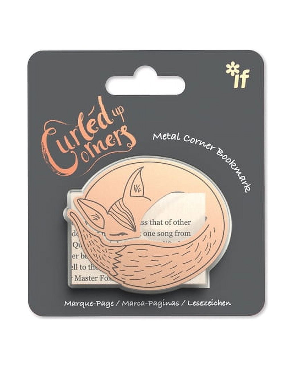 Curled Up Corners Bookmark Furled Fox (Other) - Walmart.com